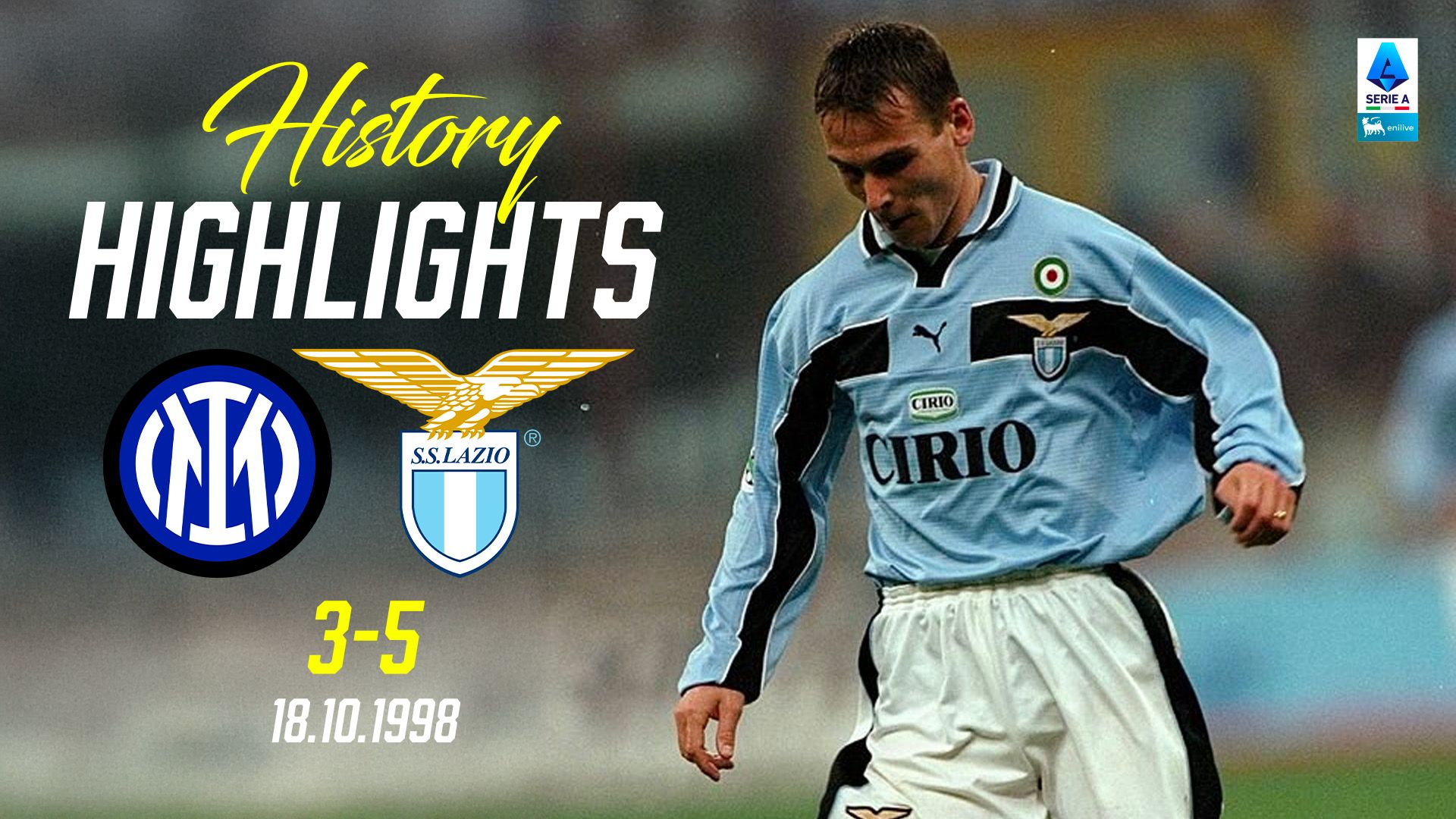 History Highlights | Inter-Lazio 3-5 | Video